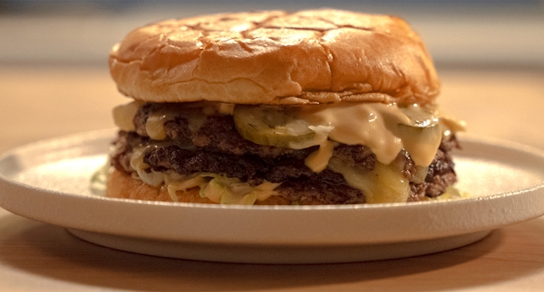 Smashed Cheeseburger