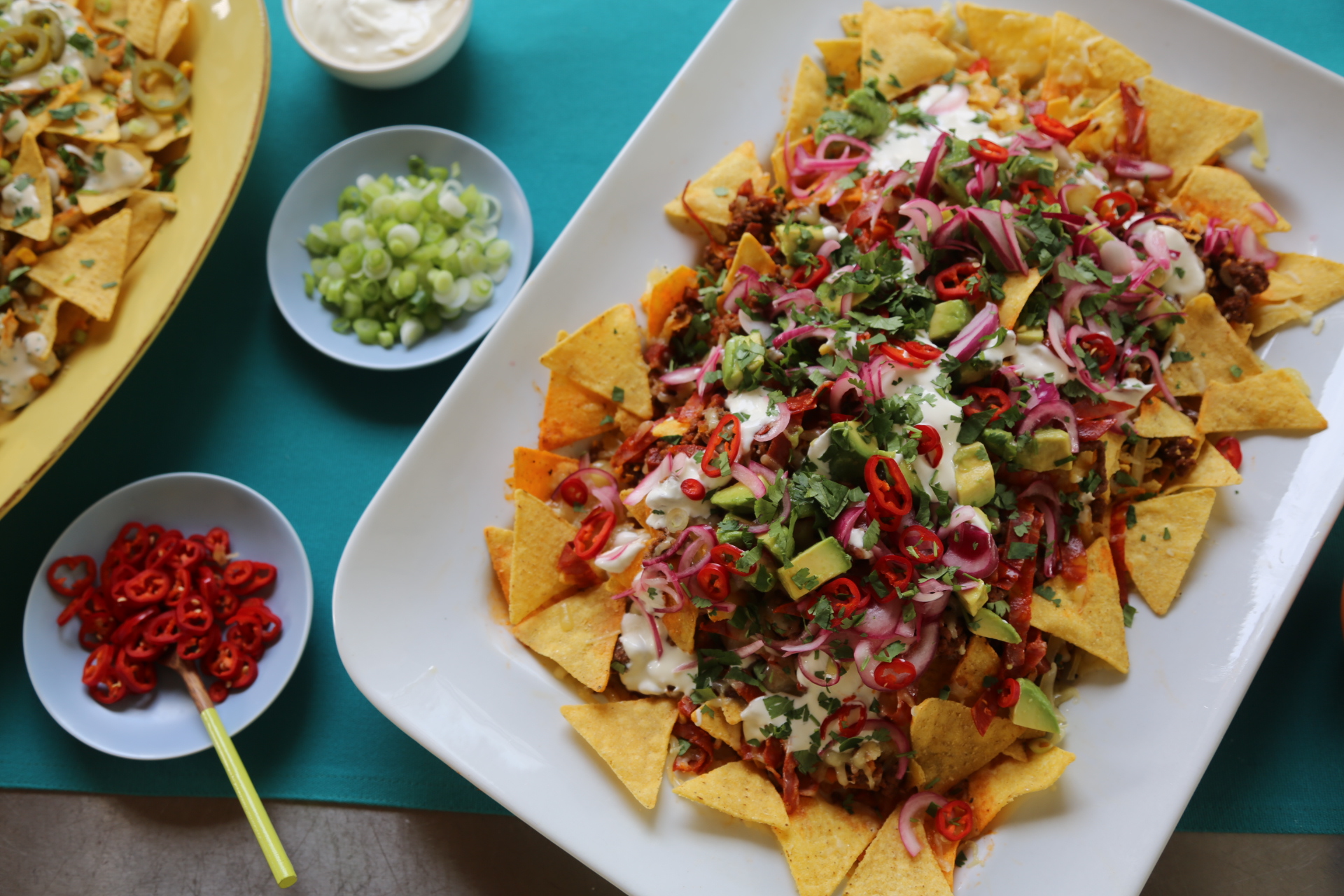 Resepi Beef Nachos Meaty Pita Nachos