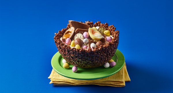 Choco pops cheesecake bowl