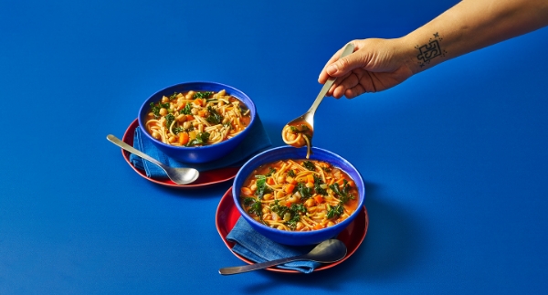 Marvellous broken spaghetti soup