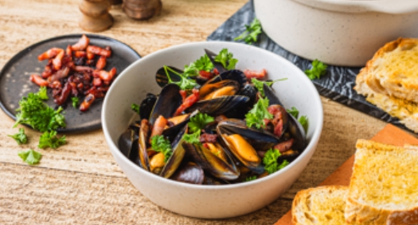 Mussels in Stout Sauce