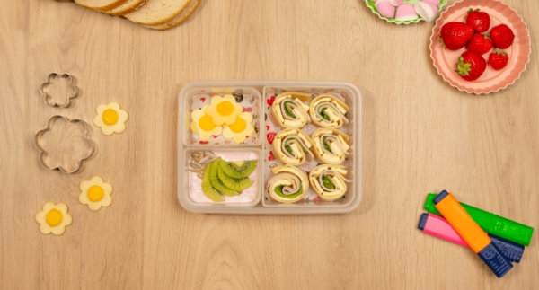 Tupper saludable para el recreo