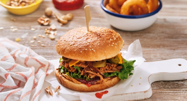 Rebitud sealiha burger