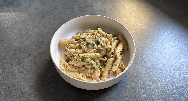 Pasta con ragù di tempeh
