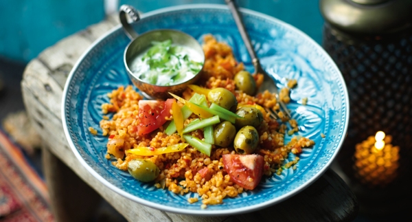 Bulgursalat med grønt