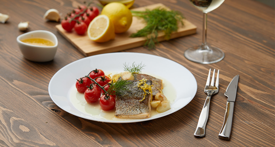 File pastrmke u sosu od limuna i mirođije